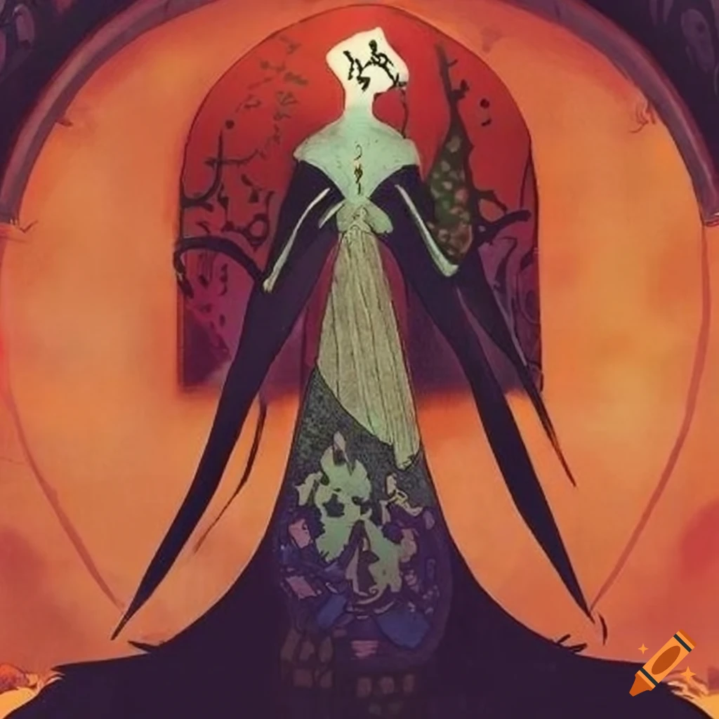 Character design of a game enemy on Craiyon