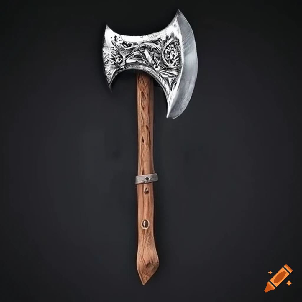 Image of a magical steel axe
