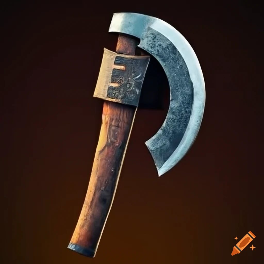 Mechanical axe on Craiyon