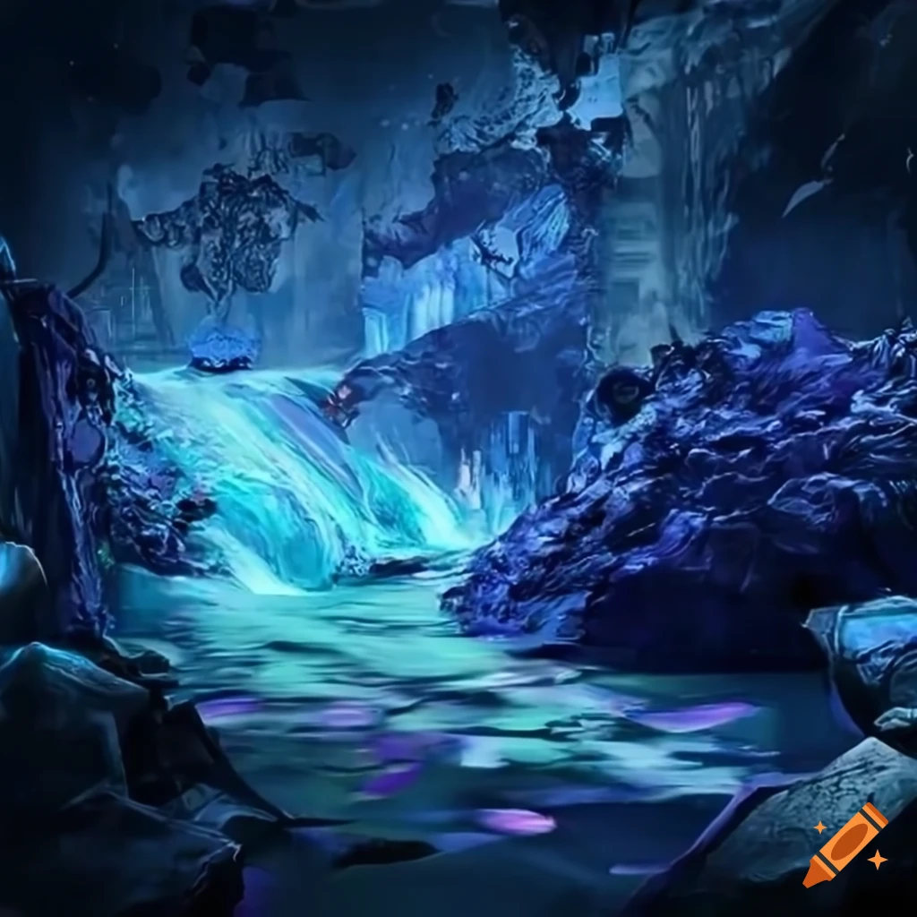 Gaming water tiles wallpaper