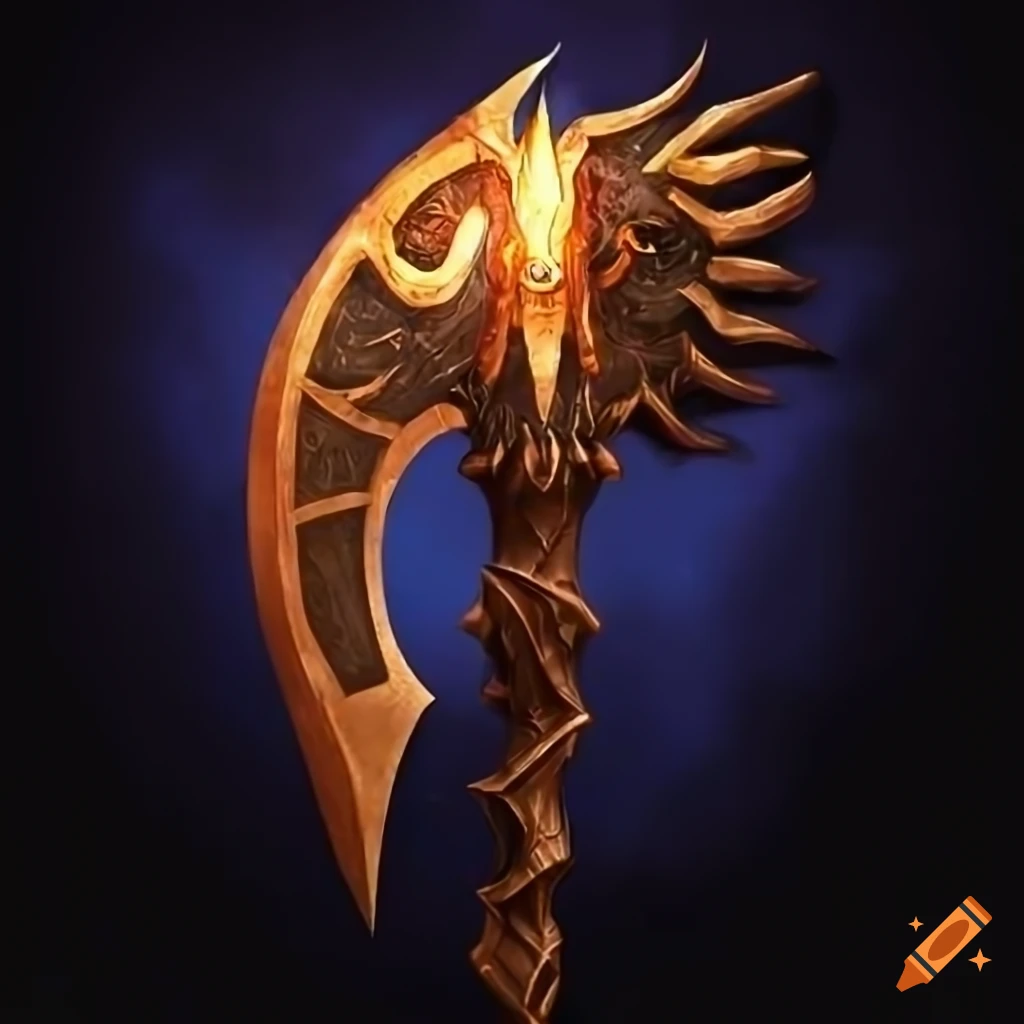 Image of a mythical axe