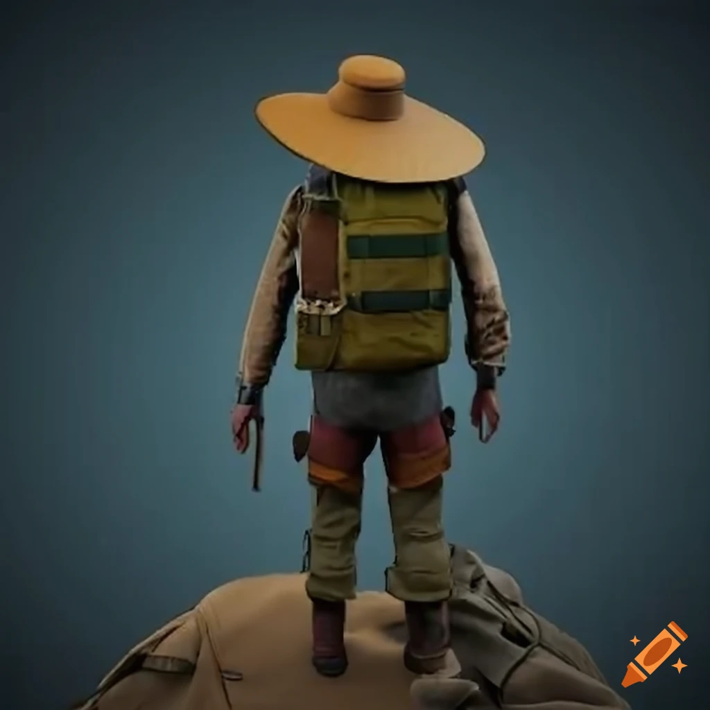 Image of an explorer ready for adventure on Craiyon