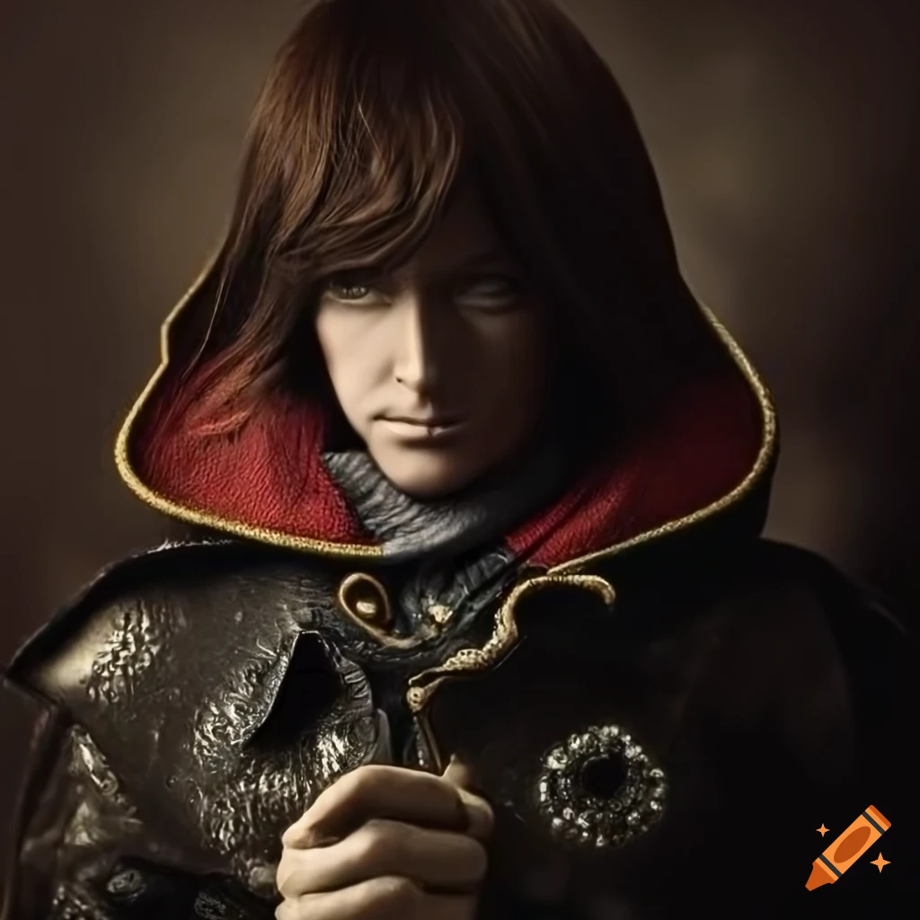 Artistic photography of captain harlock on Craiyon