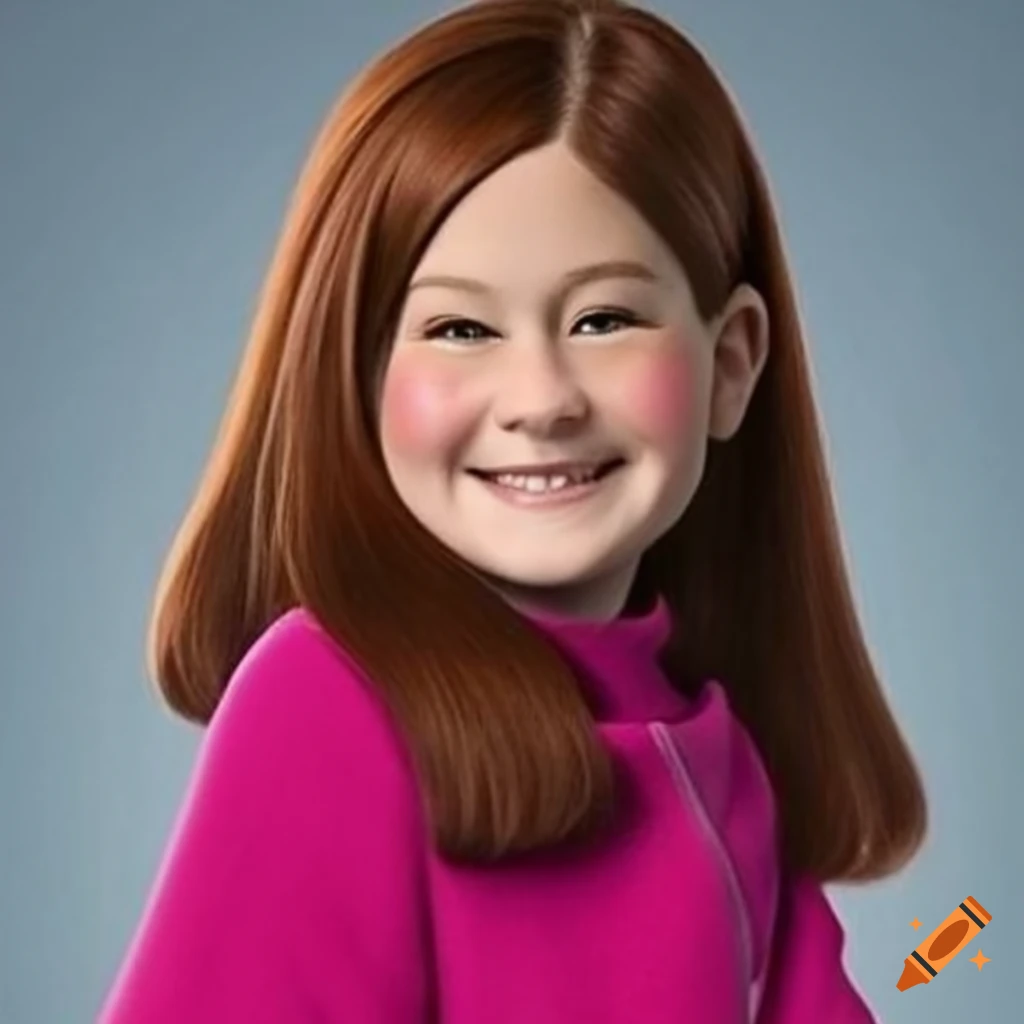 Portrait of mabel pines in realistic style on Craiyon