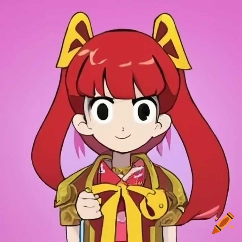 High guardian spice oc in rhythm heaven series on Craiyon