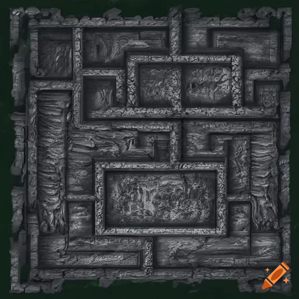 Tiles with h r giger-inspired ruins for a metroid game on Craiyon