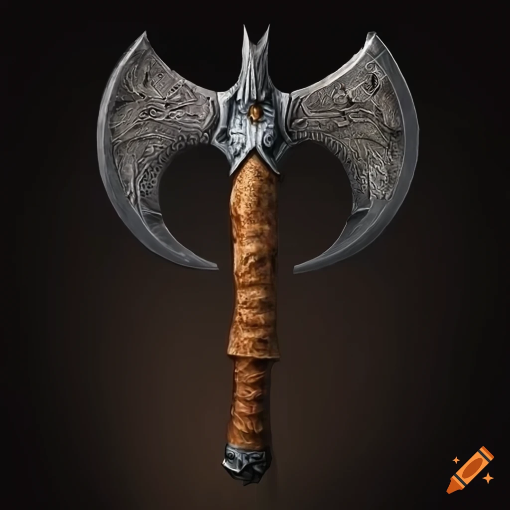 Image of a mythical axe