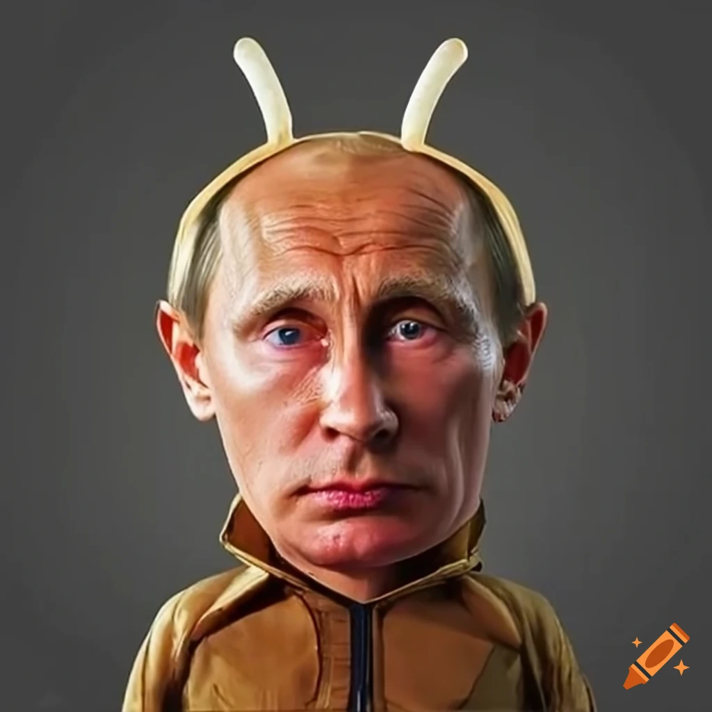 Putin goat with star on forehead on Craiyon