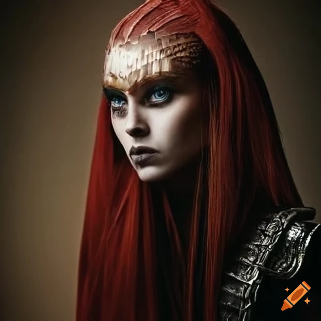 Cosplay Of A Half Klingon Half Romulan Woman cosplay-of-a-half-klingon-half-romulan-woman