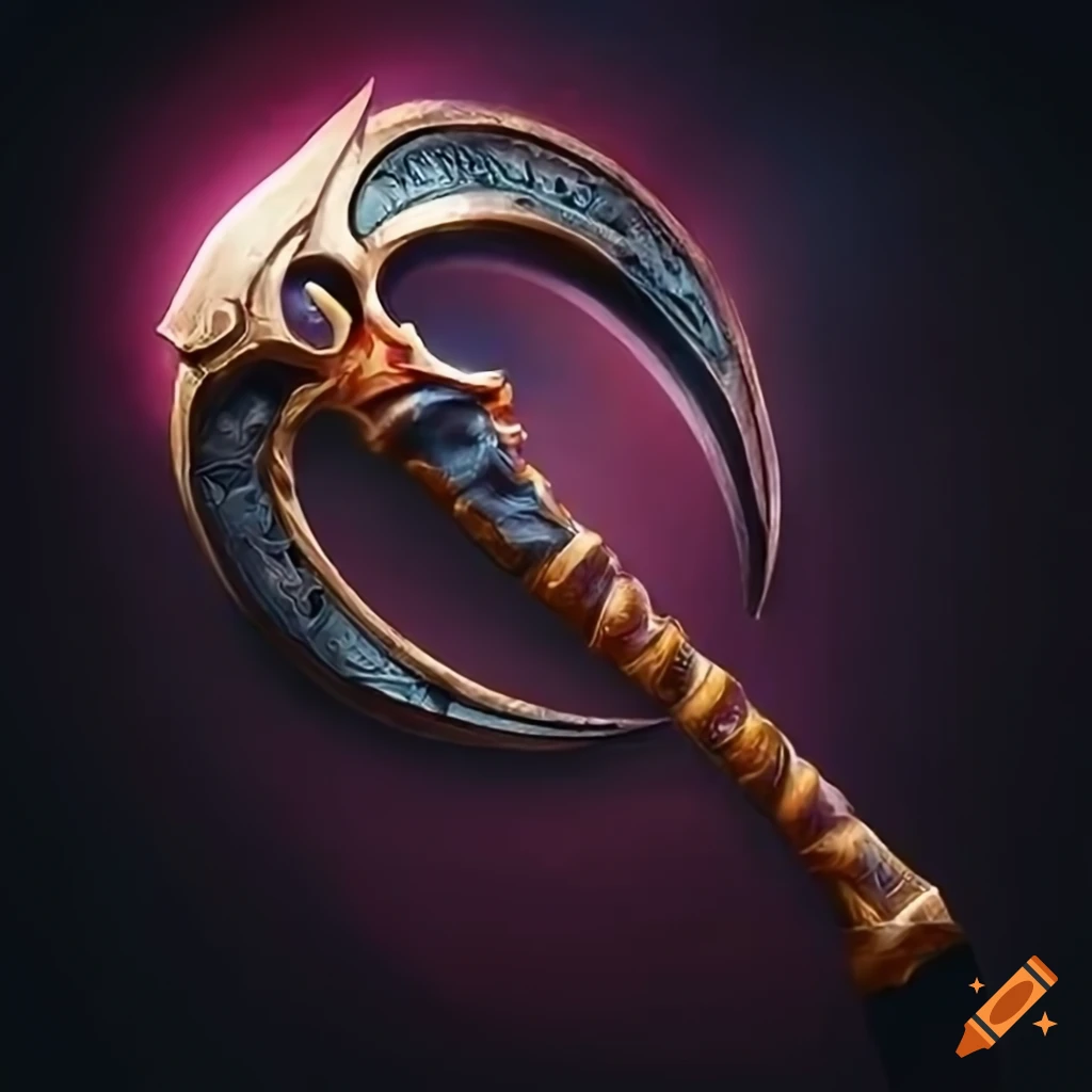Image of a mythical axe