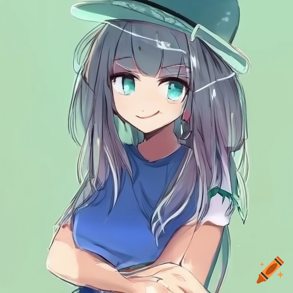 Waifu original character in spring attire inspired by the pokémon ...