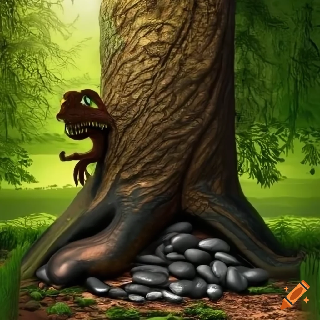 Cursed tree on Craiyon