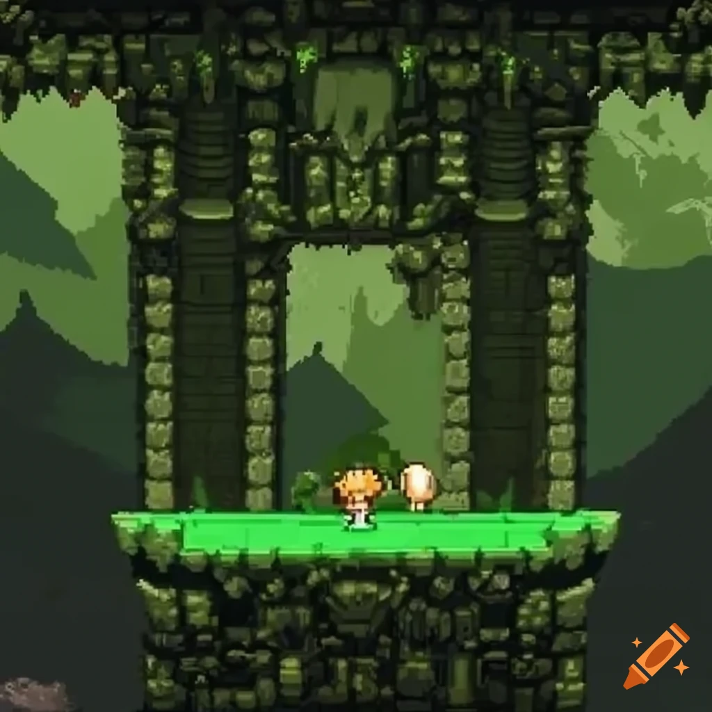 2d tileset pack for a metroidvania game