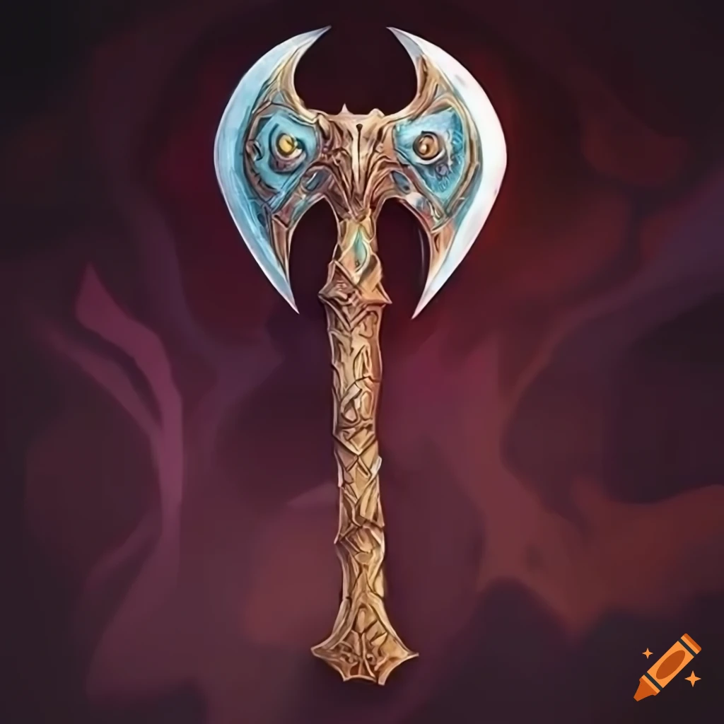 Image of a mythical axe