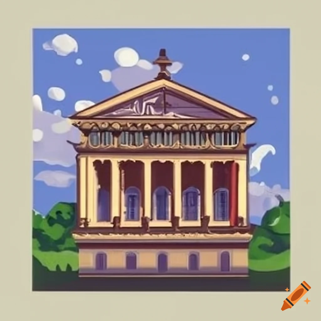 Image of a roman estate on Craiyon