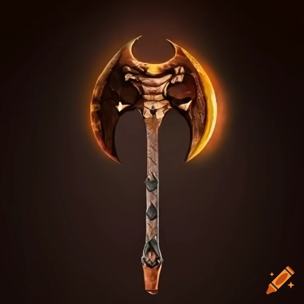 Image of a mythical axe
