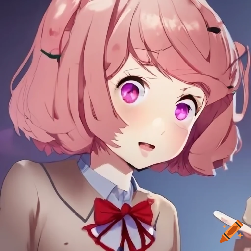 Natsuki gravity falls giffany on Craiyon