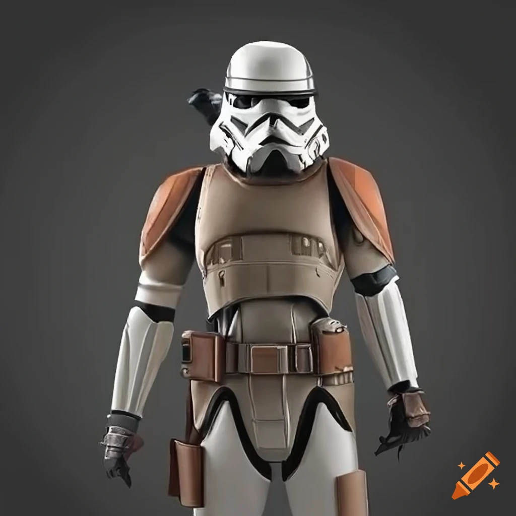 Voxel model of a sci-fi stormtrooper on Craiyon