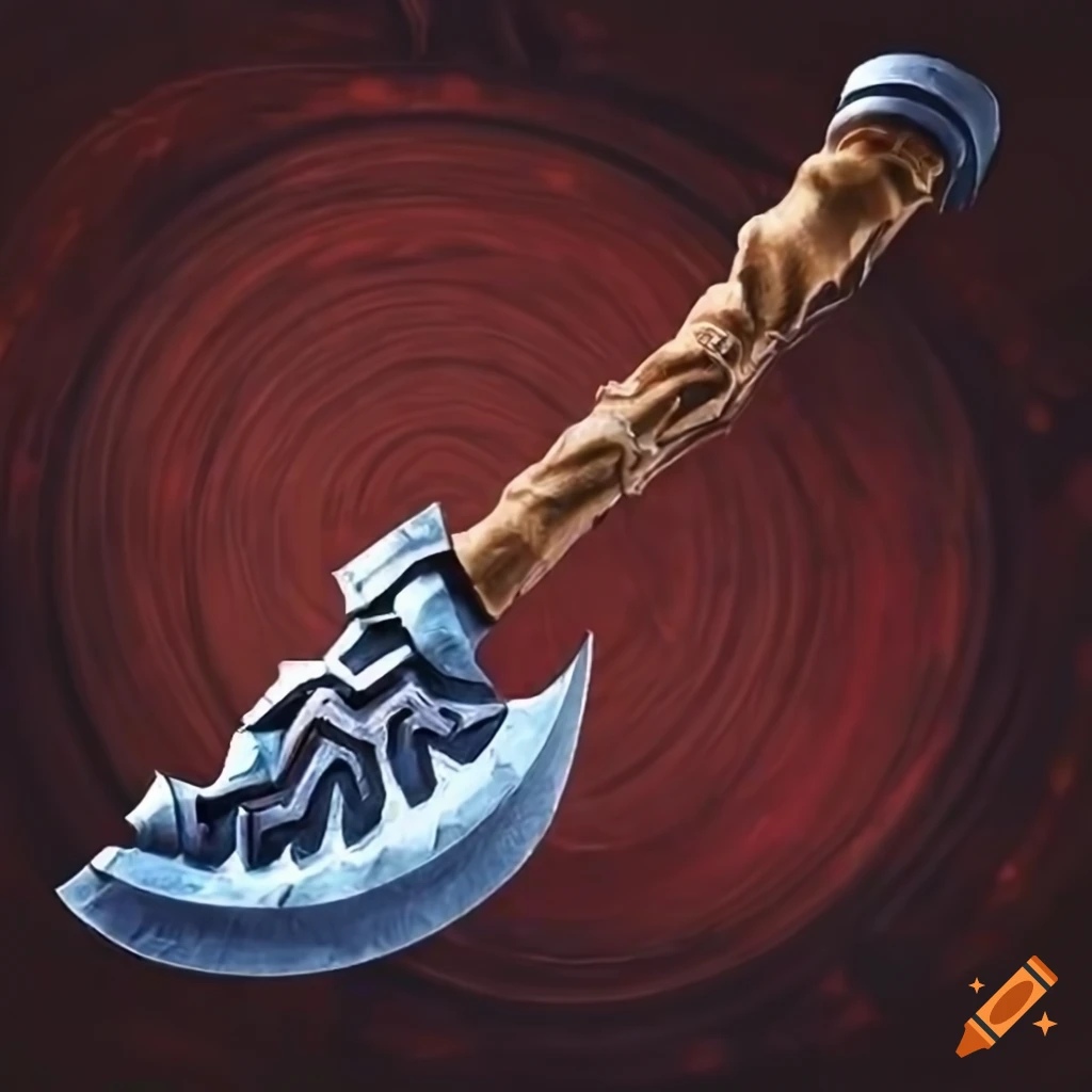 Image of a mythical axe