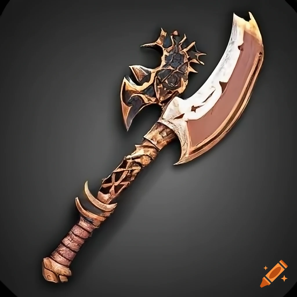Mythic axe weapon
