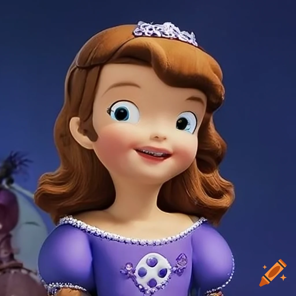 Adorable firefighter dinosaur with big eyes in 3d animation on Craiyon