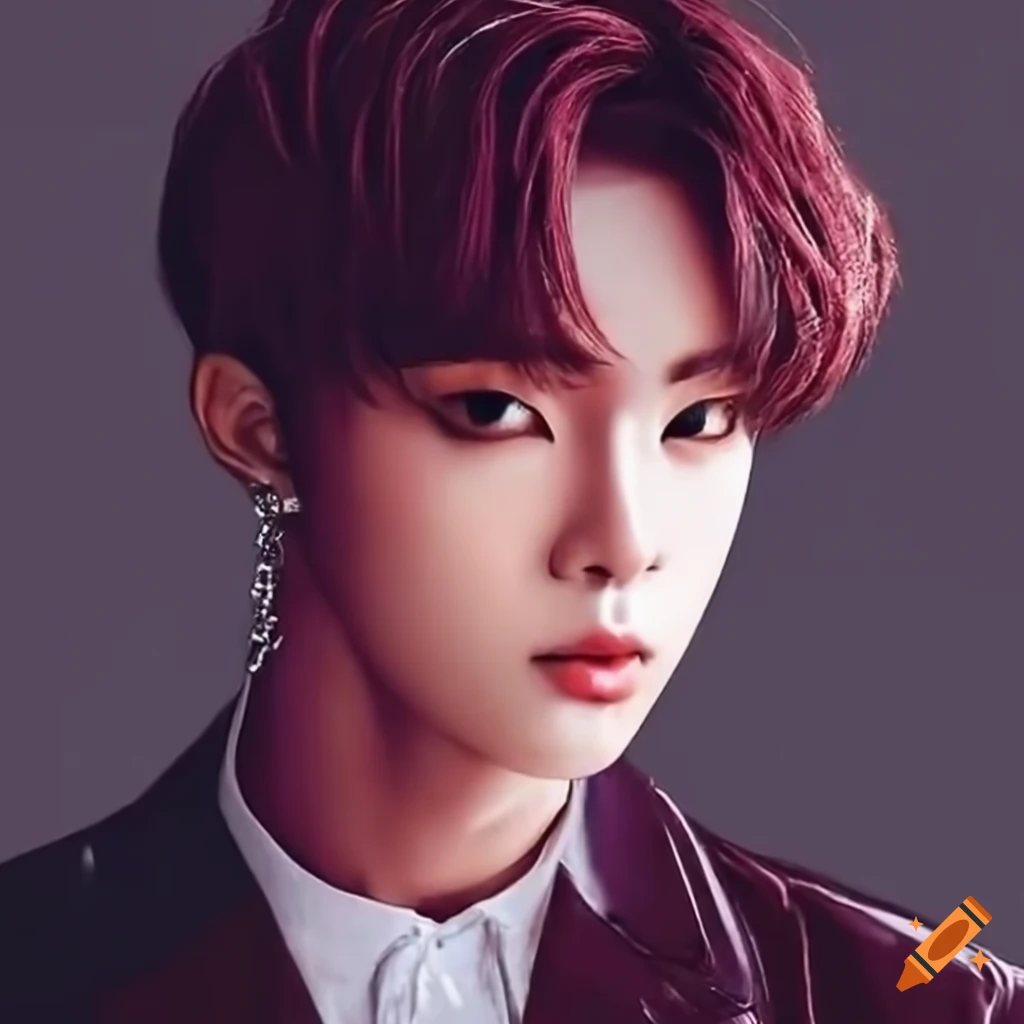 Image of a kpop idol with universe aesthetic on Craiyon