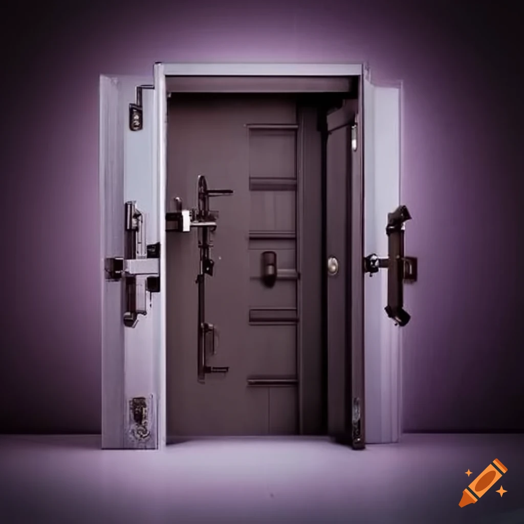 Vault door for maximum security on Craiyon