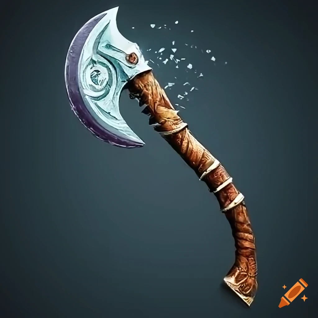 Mythic fantasy master scimitar on Craiyon
