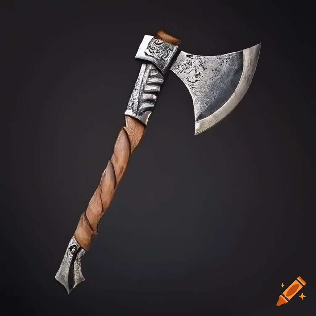 Image of a magical steel axe