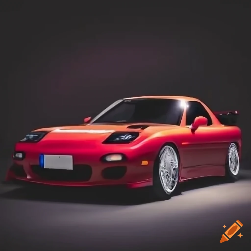 Mazda rx7 in need for speed underground 2 on Craiyon