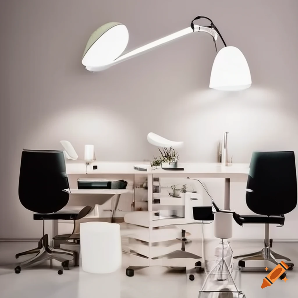 Modern and stylish manicure workplace on Craiyon