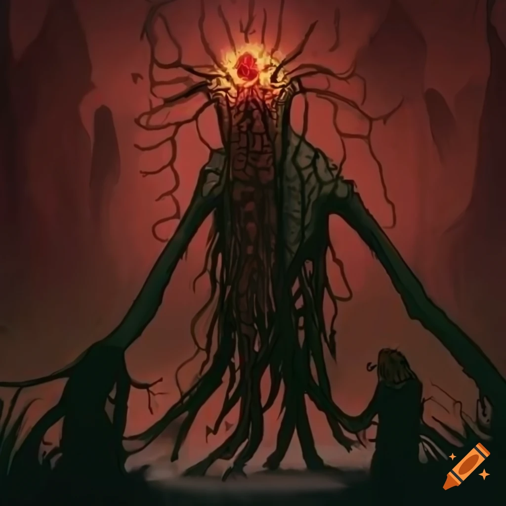 Eldritch art by trevor henderson on Craiyon