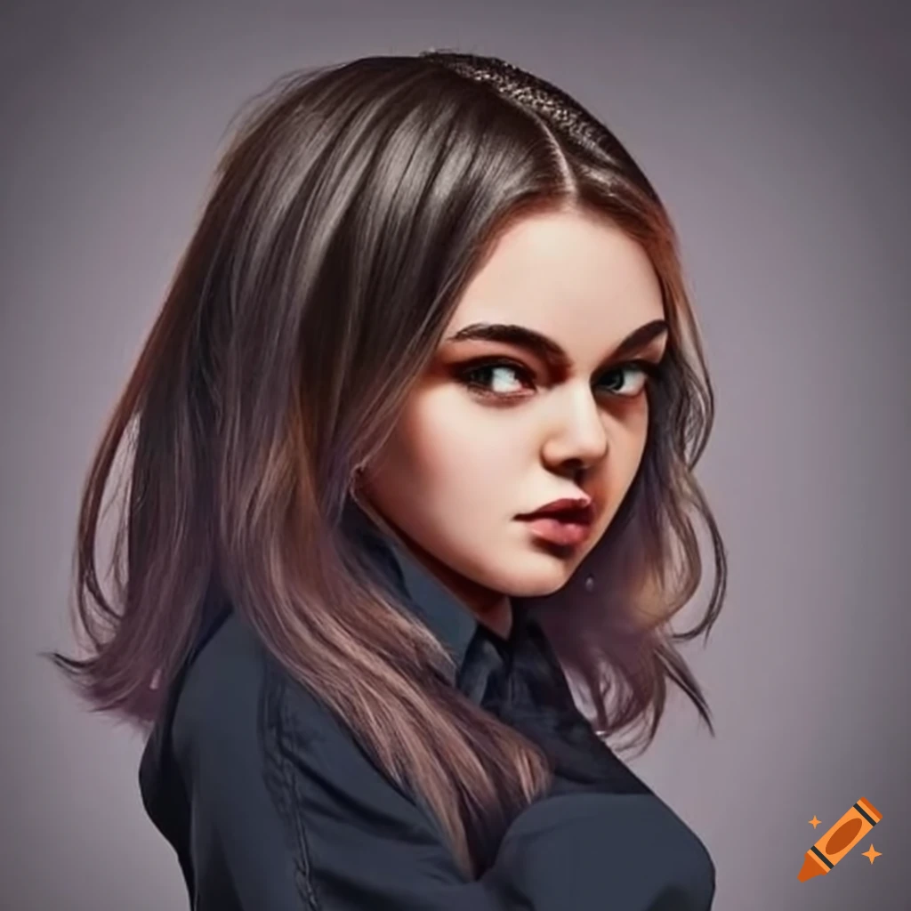 Ewa farna in a stylish student outfit