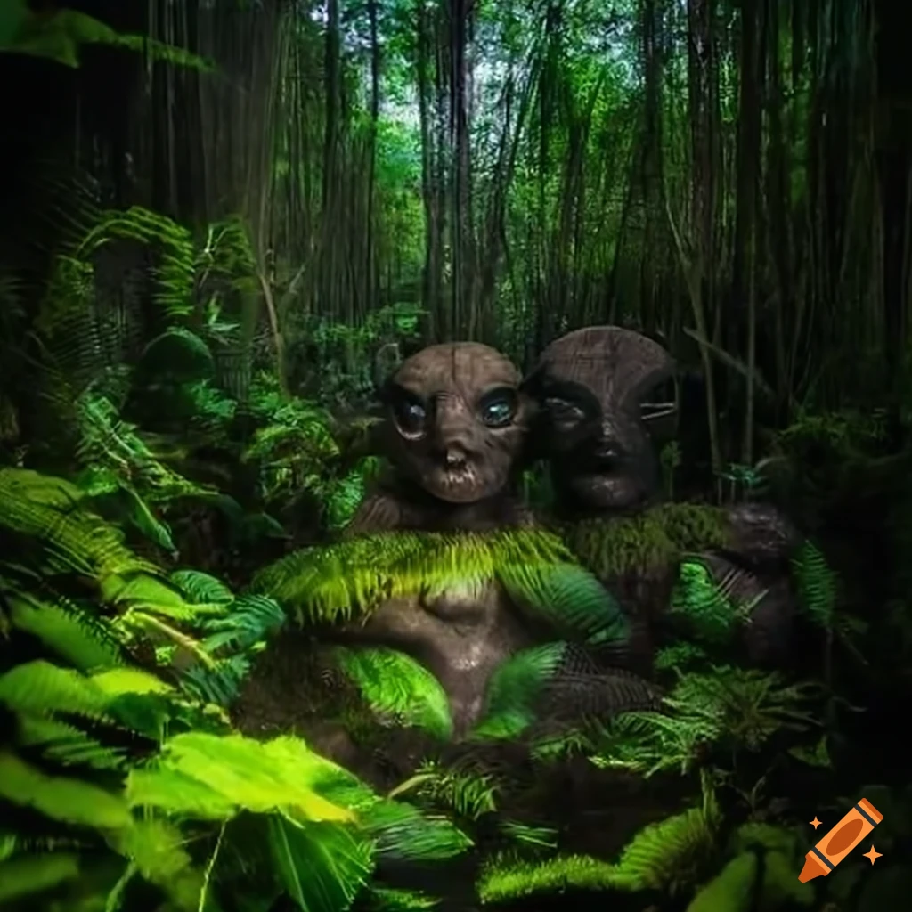 Aliens in the jungle