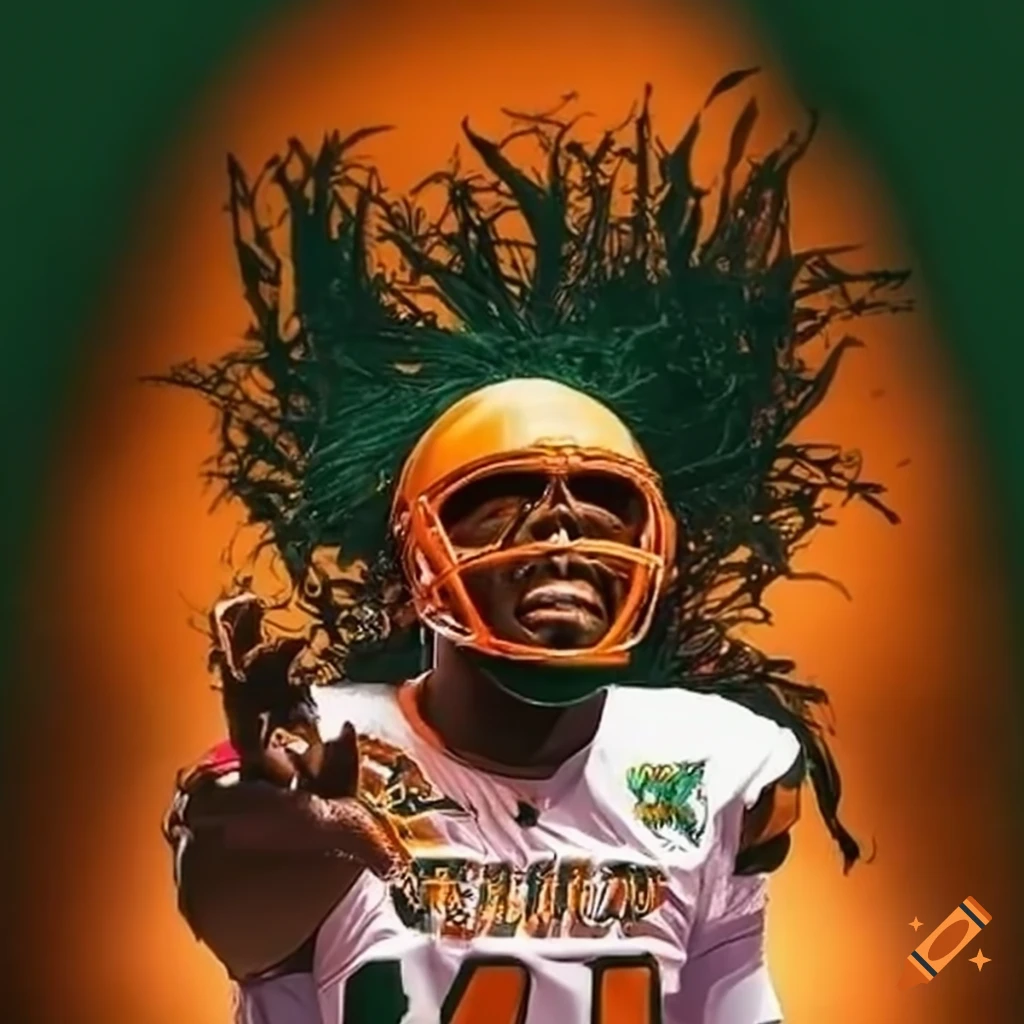 Image of famu rattlers winning the swac on Craiyon