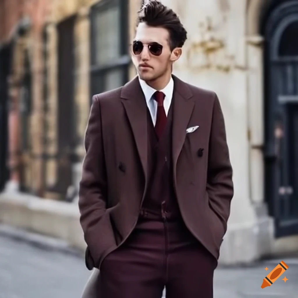 Stylish american guy dressing confidently