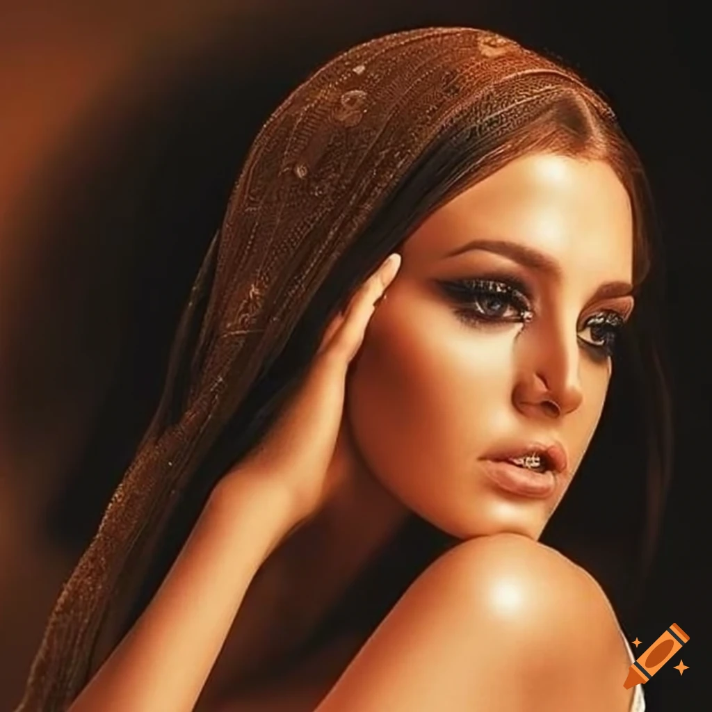 Beautiful woman from lebanon on Craiyon