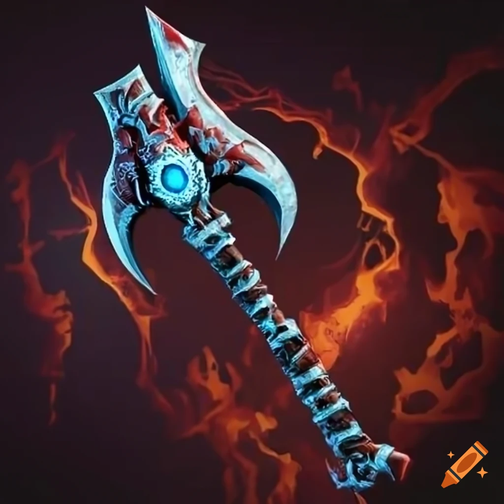 Image of a mythical axe