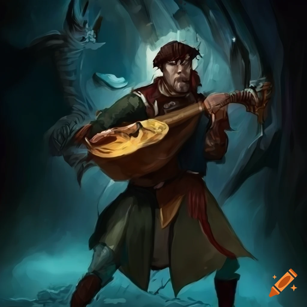 Fantasy musician artwork on Craiyon