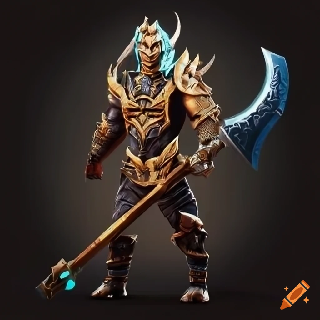 Image of a mythical axe