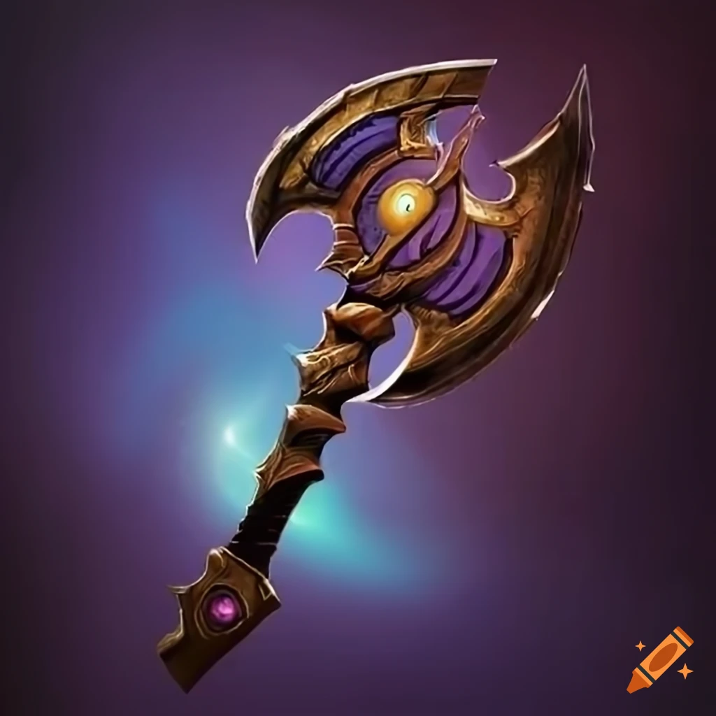 Image of a mythical axe
