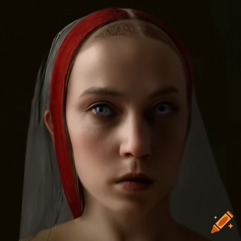 Portrait of a medieval noble in his 30s