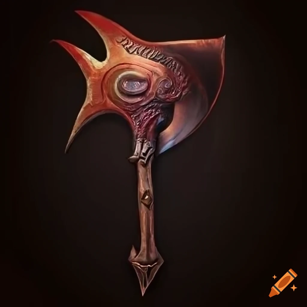 Image of a mythical axe
