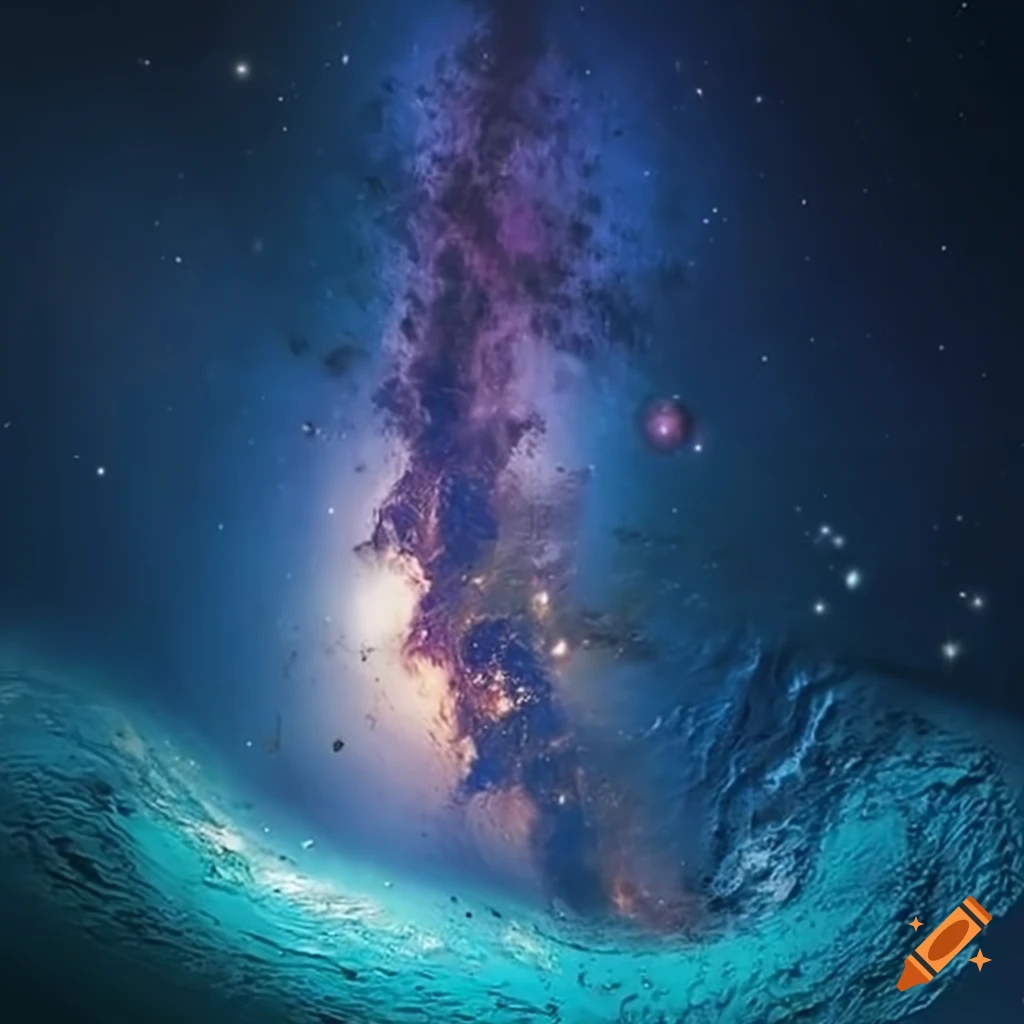 2k wallpaper of the milky way in 1440p on Craiyon