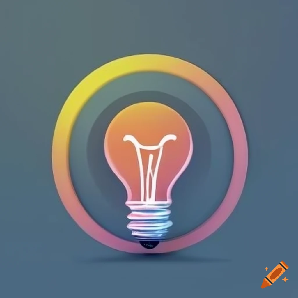 Neon sign with the word 'innovation' on a bright background on Craiyon