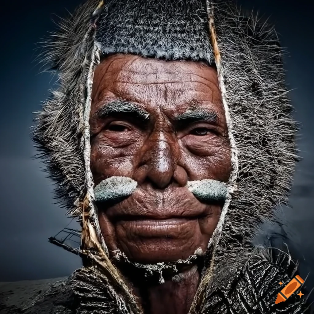 Image of secret tribal people in antarctica on Craiyon
