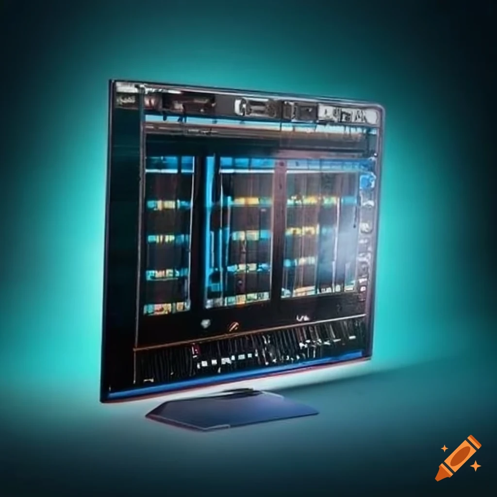 Graphic equalizer interface with buttons and soundwave for digital ...