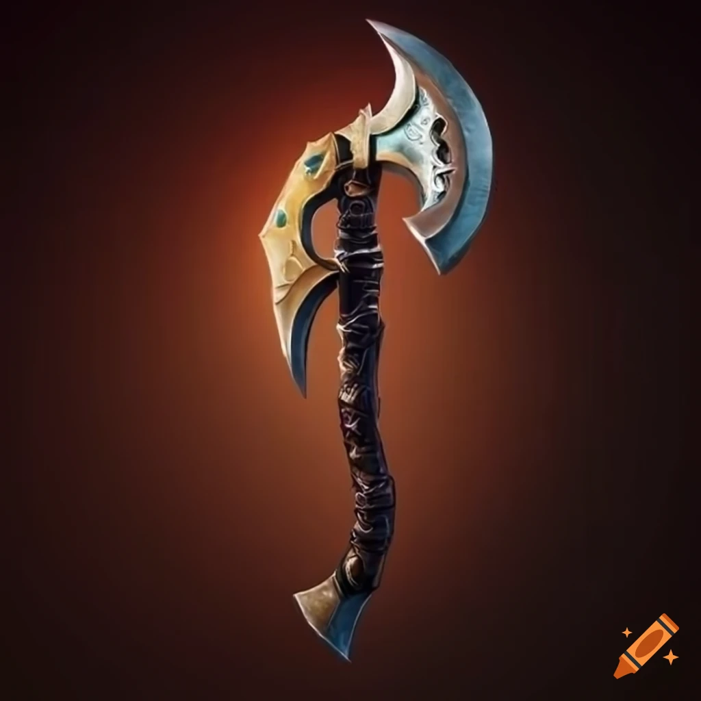 Image of a mythical axe
