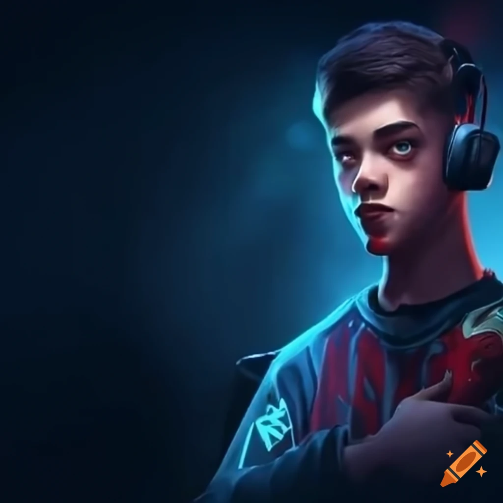 Screenshot of einfo app for esports player information