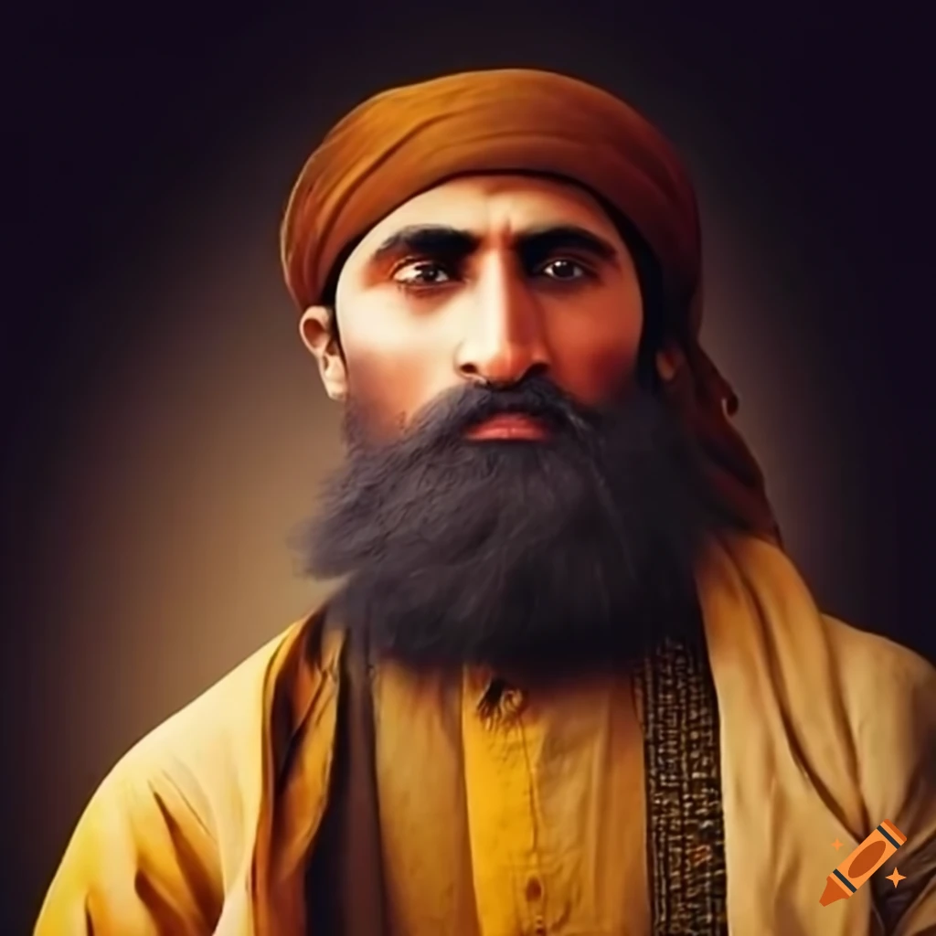 Portrait of a young pakistani man